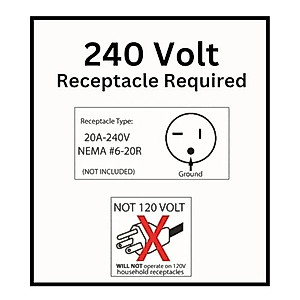 Dura Heat 240V Garage Overheat Protection Electric Forced Air Heater, Medium, Yellow