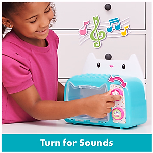 Gabby’s Dollhouse, Bakey with Cakey Oven, Kitchen Toy with Lights and Sounds, Toy Kitchen Accessories and Play Food, Kids Toys for Ages 3 and up