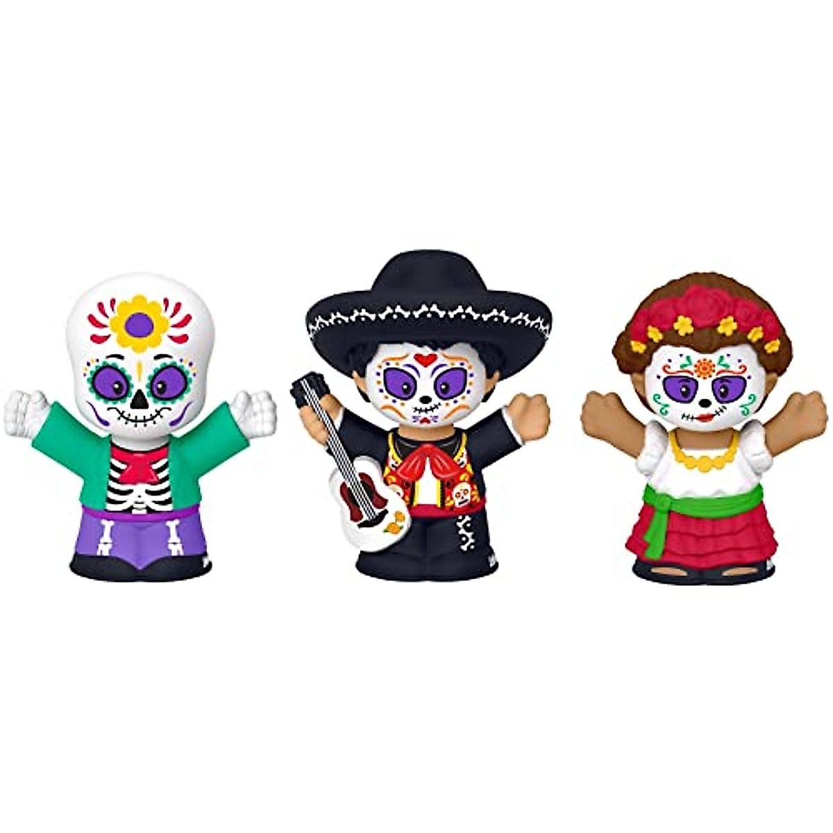 Little People Collector Día De Muertos Special Edition Set In A Display Gift Package for Adults & Kids, 3 Figures