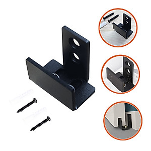 jojofuny 2pcs Barn Door Floor Stopper Wall Mount Sliding Door Install Floor Guide for Barn Door