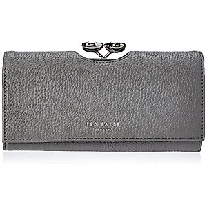 Ted Baker Women's 0 Travel Accessory-Bi-Fold Wallet, Grey, us:one Size