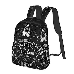 SWEET TANG Travel Laptop Backpack Anti Theft Backpacks Computer Bookbag for Men Women College (Vintage skeleton Magic Board black)