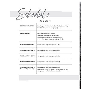 The God of His Word Bible Study Guide plus Streaming Video (God of The Way)