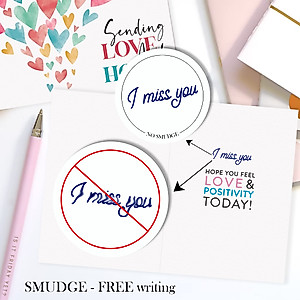 Thinking of You Cards with Envelopes - 24 Thinking of You Greeting Cards with Unique Designs and Inspiring Words - The Perfect Encouragement Cards to Send to a Close Friend, Relative or Loved One (24)