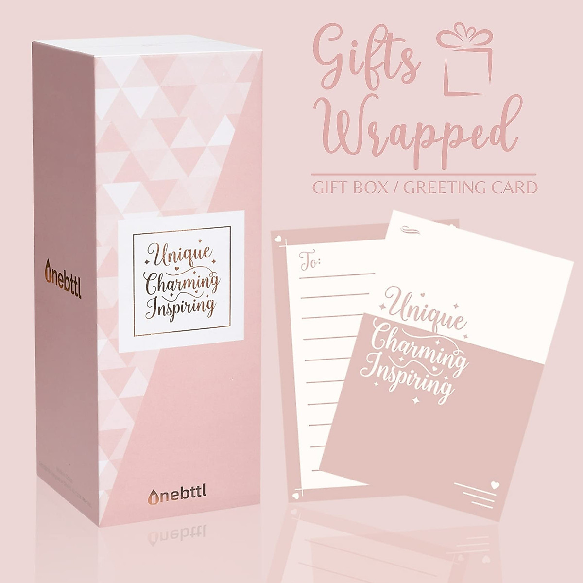 Onebttl Volleyball Gifts for Teen Girls & Team, Stainless Steel Kids Volleyball Tumbler, Double Wall Vacuum Insulated Bottle with Lid and Straw - RoseGold Love at first Spike