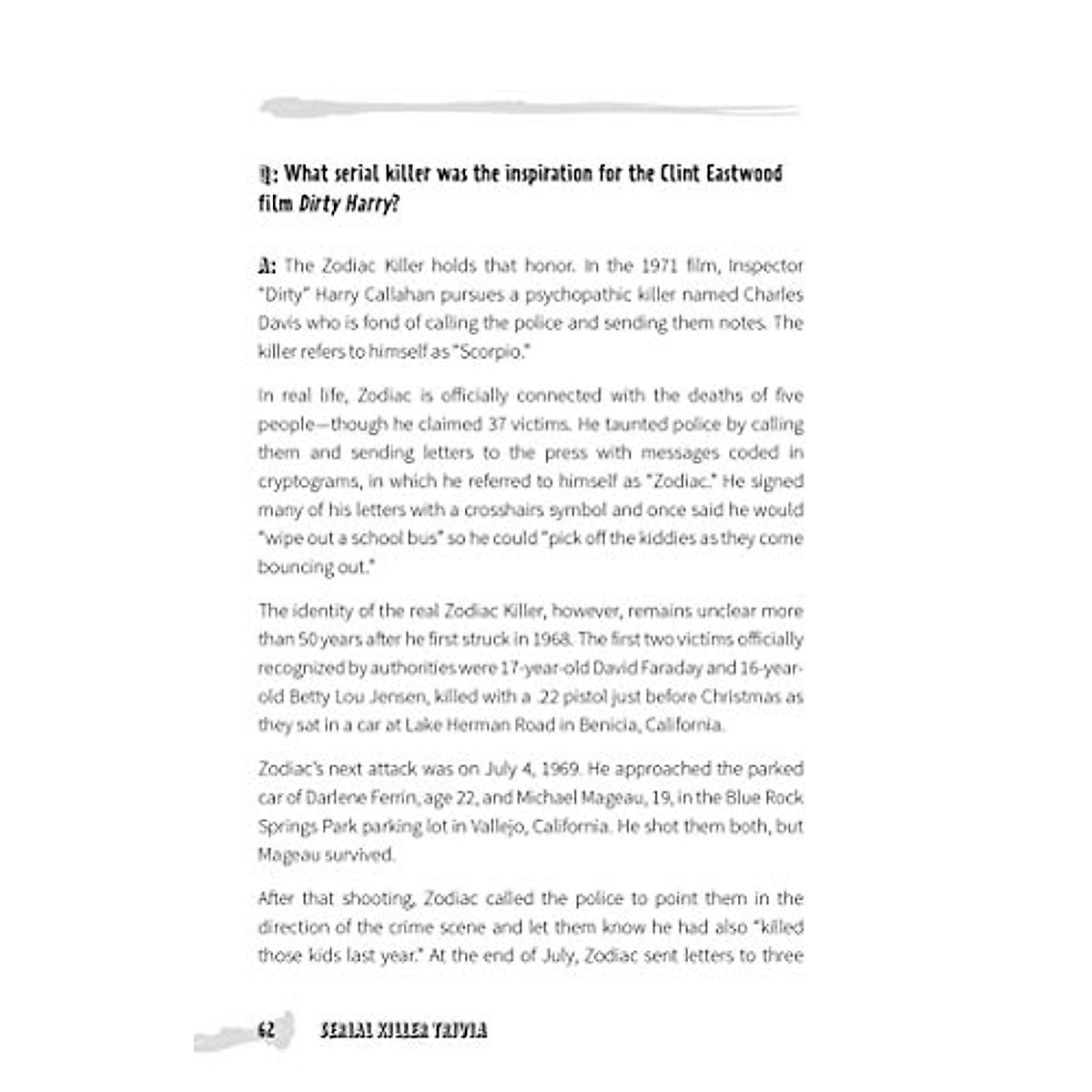 Serial Killer Trivia: Fascinating Facts and Disturbing Details That Will Freak You the F*ck Out (True Crime)