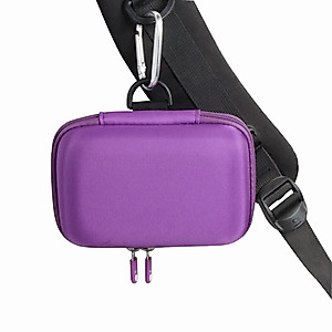 Hermitshell Hard Travel Case for Handheld Game Machine Retro Mini Game Player (Not Include The Handheld Game Console) (Purple)