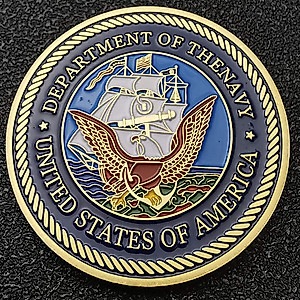 US Department of The Navy Commemorative Gold Plated Coin USS Theodore Roosevelt CVN-71 Army Fan Collectibel Souvenirs Coins