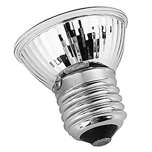 Pssopp 25W/50W 220‑240V Heating Light Aquarium Heat Basking Lamp LightB Bulb for Reptile Lizard Turtles(50W)