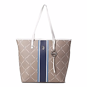 U.S. POLO ASSN. Signature Tote Tan One Size