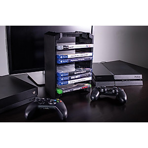Universal Games and Blu-ray Storage Tower (PS4/PS3/Xbox One)