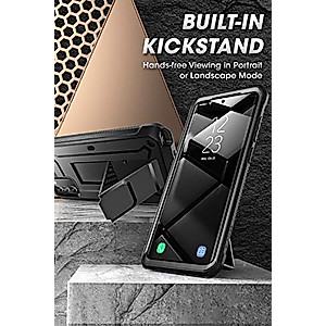 SUPCASE Unicorn Beetle Pro Series Case for Samsung Galaxy Note 20 (2020 Release), Full-Body Rugged Holster & Kickstand Without Built-in Screen Protector (Black)