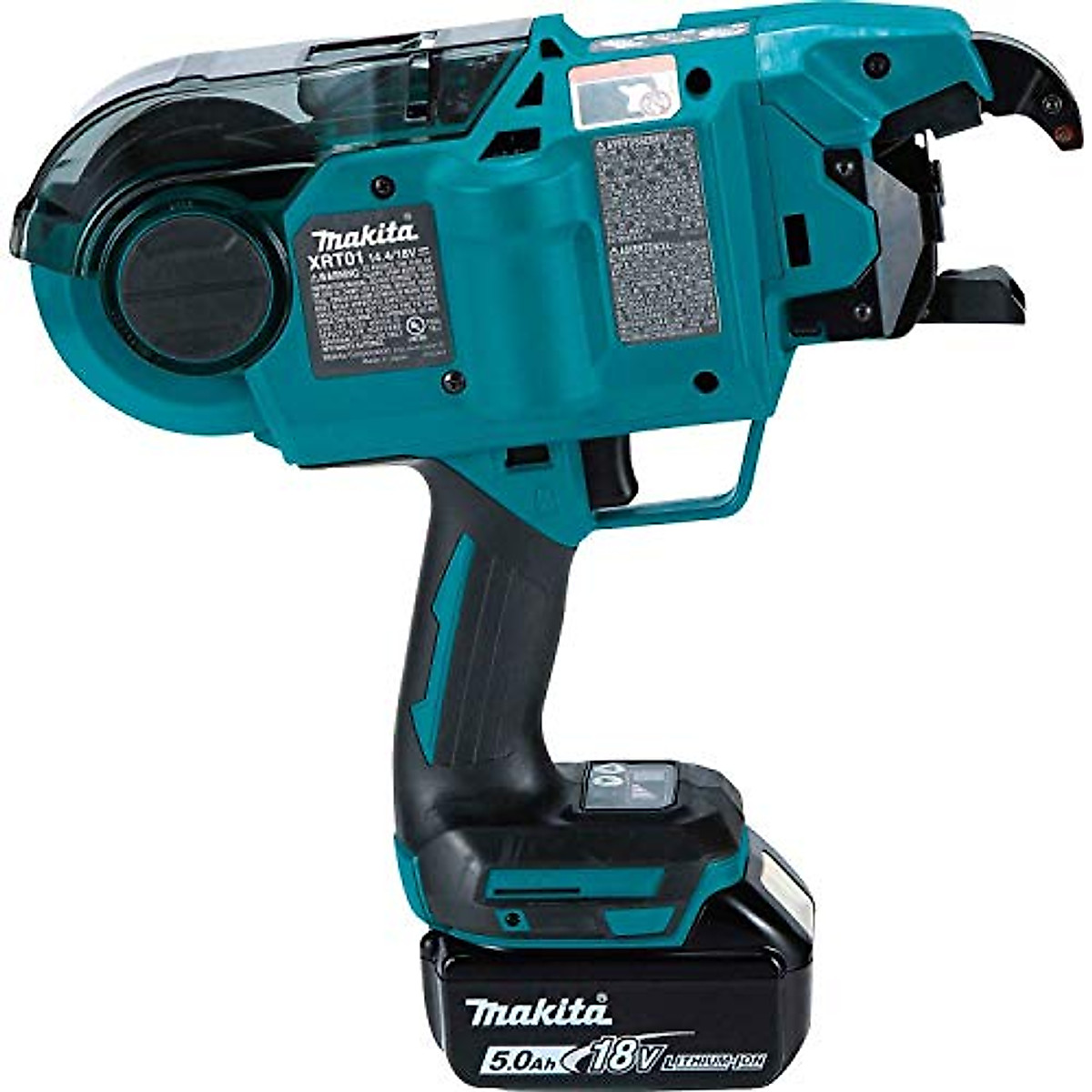 Makita XRT01TK 18V LXT Lithium-Ion Brushless Cordless Rebar Tying Tool Kit (5.0Ah)