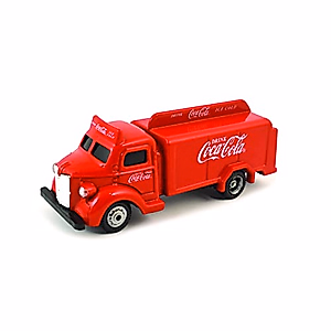 Motor city classics | Coca-Cola 1947 Bottle Truck (Red) | 1:87 Scale Model Diecast Collectible | 440537