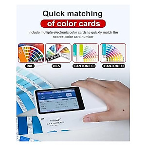 Colorimeter, Colorimeters LS176 D/8° Spectrophotometers High Accuracy Whiteness and Yellowness Spectral Reflectance Curves APP Software