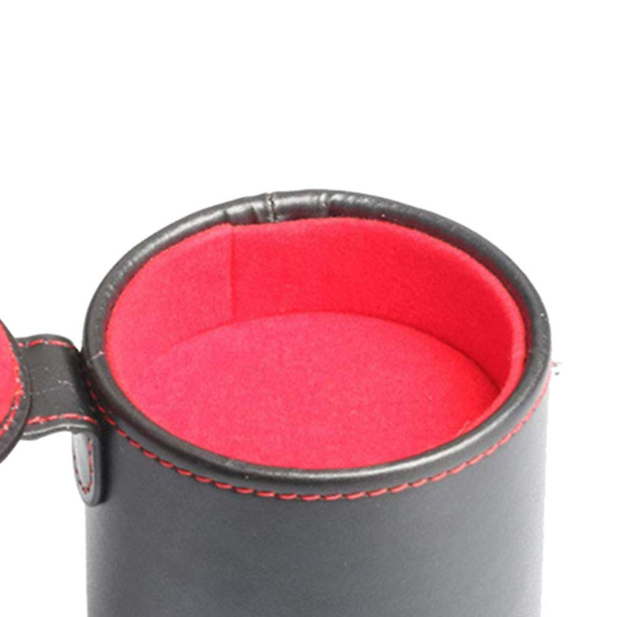 BESTOYARD Double Layers Dice Box Velvet Silence KTV Bar Dice Storage Cup (Without Dice)