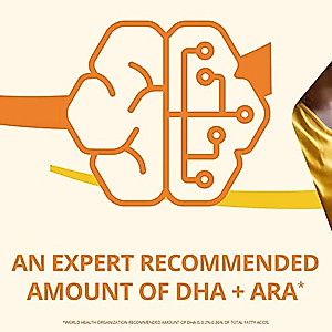 PurAmino Hypoallergenic Infant Drink, for Severe Food Allergies, Omega-3 DHA, Iron, Immune Support, Powder Can, 14.1 Oz (Pack of 4)