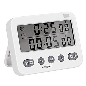 Pomodoro 25, 5 Minute Adjustable Productivity Timer