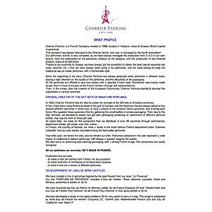 Charrier Parfums - 'Mademoiselle France' Perfume for Women 1.014 fl.oz