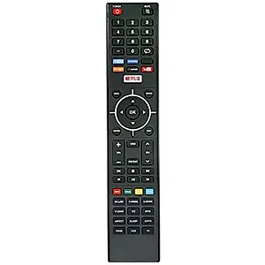 New 845-058-03B03 Remote Control fit for Element Smart LED TV E2SW3918 E4SFC5017 E4SFT551 E4SJ5516H E4ST4316H ELSFS422 ELSJ5517 ELST3216H ELST4017 ELST4316S with Vudu Pandora YouTube Netflix Keys