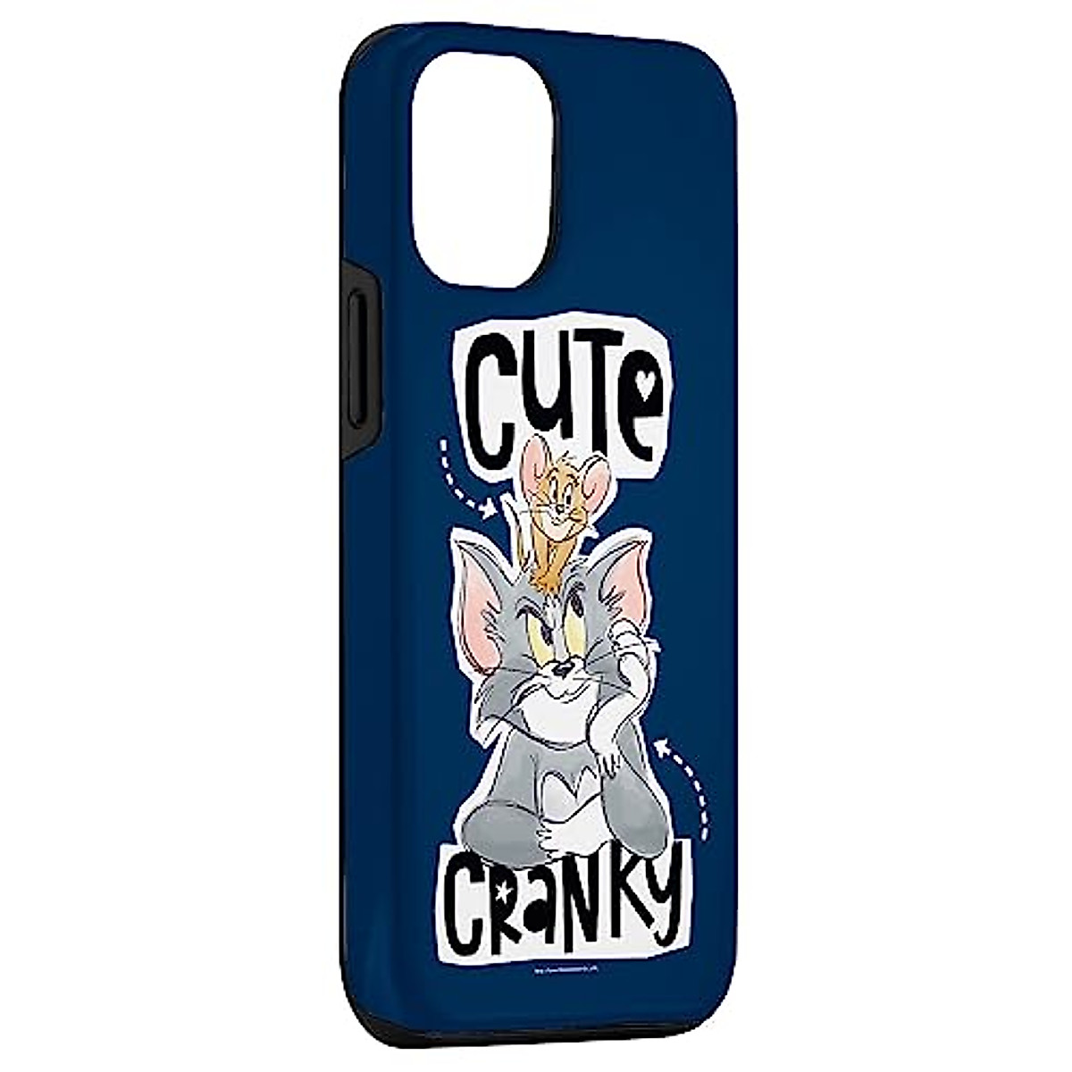 iPhone 13 Tom and Jerry Cute and Cranky Case