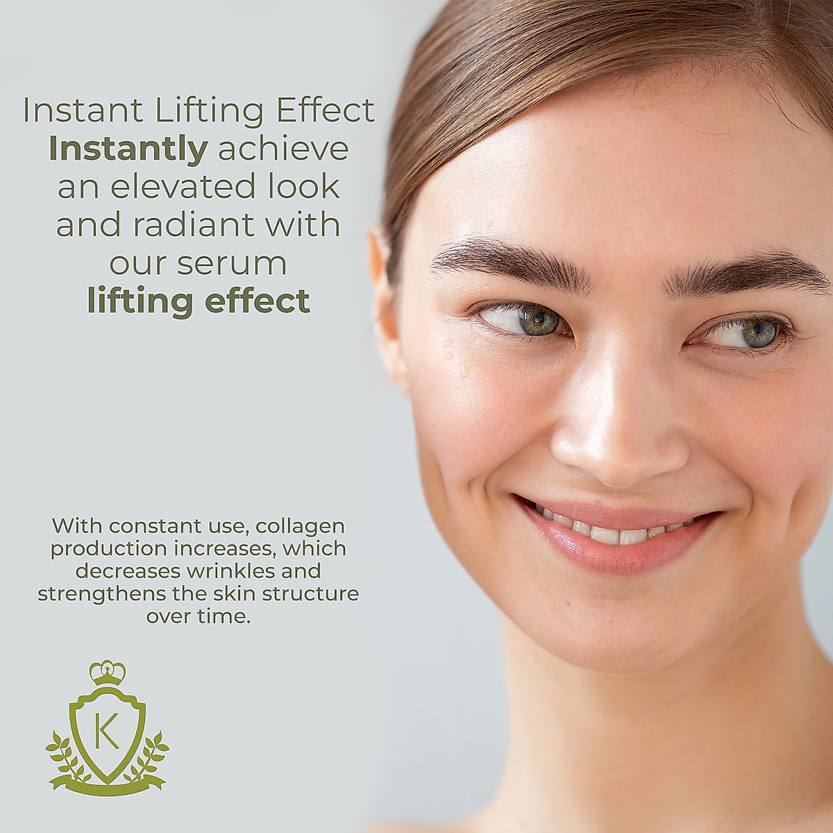 KUMIKO Ultimate Age Defying Matcha Revitalizing Facial Ampoule for Men and Women - Facial Serum Hydrates & Plumps Skin - Defend, Restore and Rejuvenate All Skin Types with Vitamin C - 15 Vials