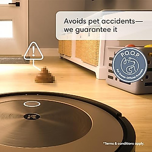iRobot Roomba j9+ Self-Emptying Robot Vacuum – Powerful Suction, Identifies and Avoids Obstacles Like pet Waste, Sel-Empties for 60 Days, Best for Homes with Pets, Smart Mapping, Works with Alexa​