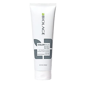 Biolage Color Balm | Semi-Permanent Color Depositing Conditioner | For Vibrant, Hydrated Hair | Earl Grey | Vegan | 8.5 fl. oz. | 8.454 Fl. Oz