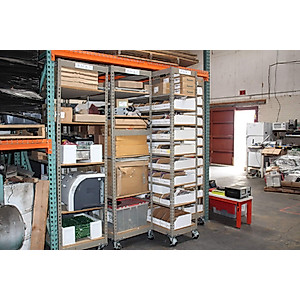 Stanly 4pc - Boltless Rack Mobility Kit with Casters