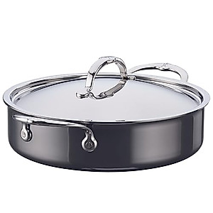 Hestan - NanoBond Collection - Stainless Steel Titanium Sauteuse, Induction Cooktop Compatible, 3.5 Quart