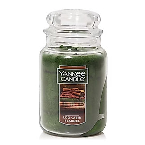 Yankee Candle Log Cabin Flannel Large Classic Jar Candle