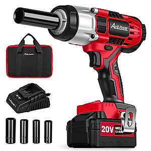 AVID POWER Cordless Impact Wrench Bundle with 18PCS Impact Sockets Set