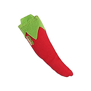 Cosmic OurPets 100-Percent North American Catnip Filled Chili Cat Toy-Hot Stuff (Interactive Cat Toy, Catnip Toys for Cats, Cat Chew Toy, Catnip Toys)