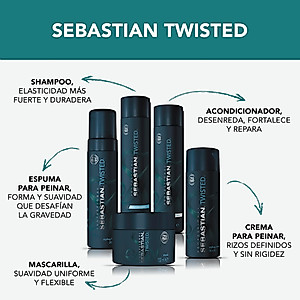 Sebastian Twisted Elastic Styling Cream, Curl Magnifier, 4.9 oz