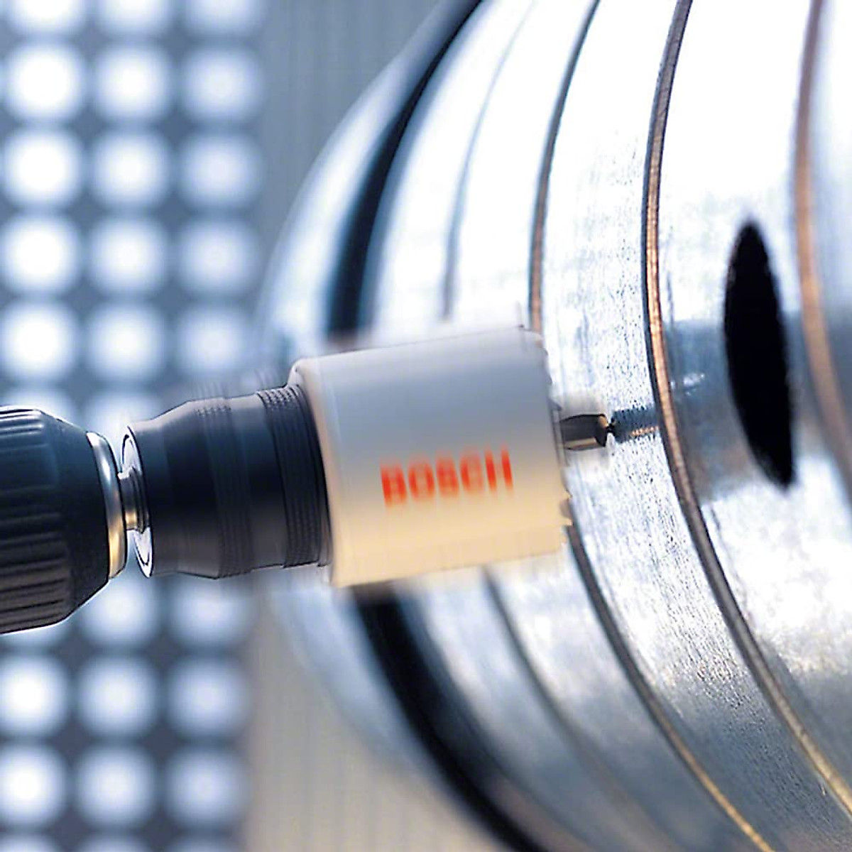 Bosch 2608594189 9-Piece Sanitary Set Bi-Metal Hole Saw 8% Cobalt Alloy Diameter 20/25 / 32/38 / 51/64 mm