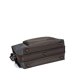 TUMI Alpha 3 Double Expansion Travel Satchel - Travel Bag for Long Weekends and More - Duffle Bag for Men and Women - Anthracite