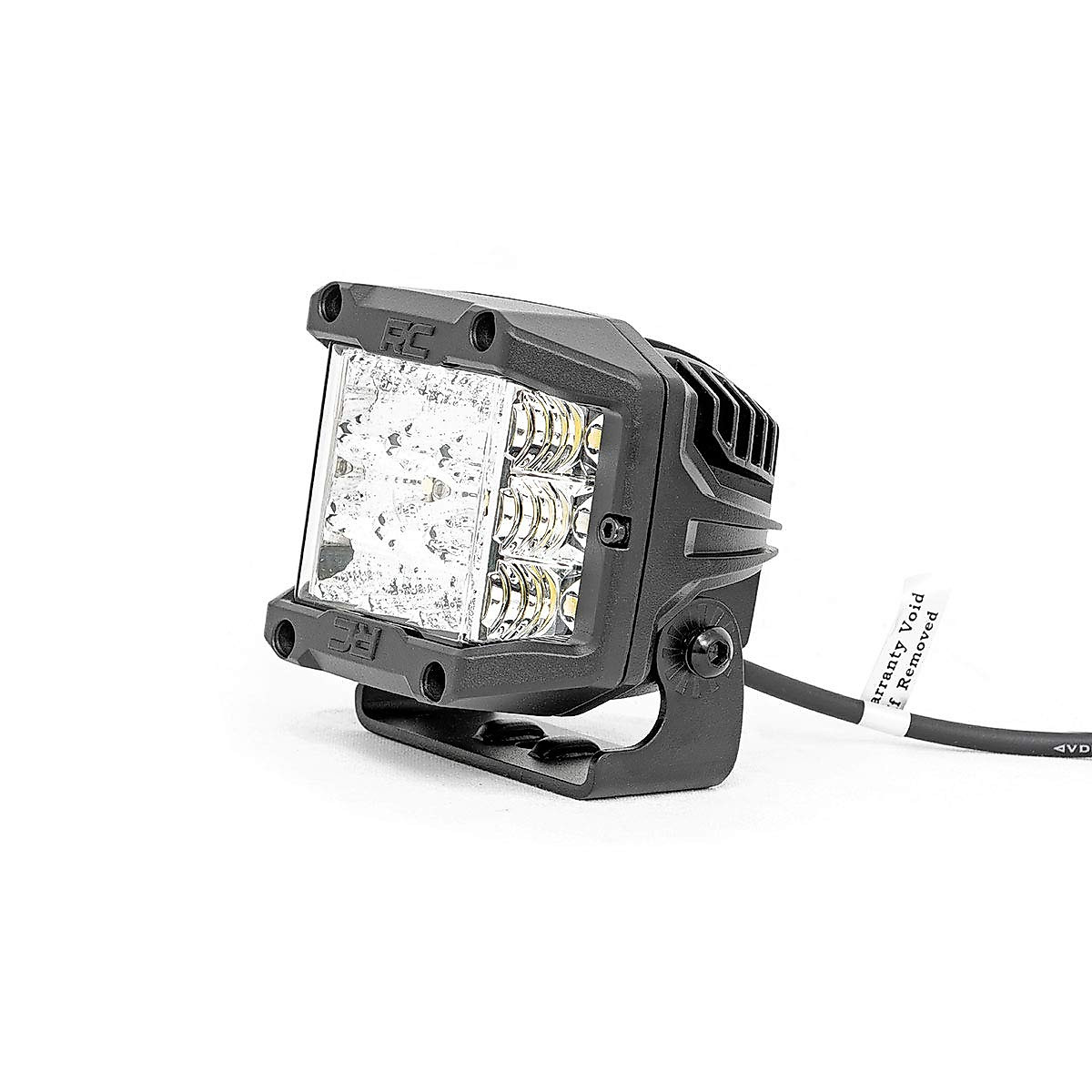 Rough Country 3" Wide Angle OSRAM LED Lights | 13,500 Lumens | Pair - 70904 , Black