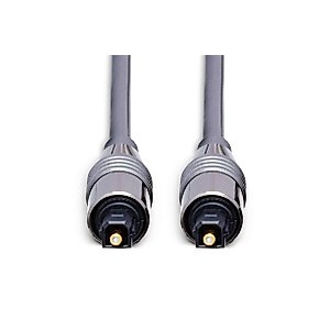 Hosa OPM-303 Toslink to Toslink Pro Fiber Optic Cable, 3 Feet