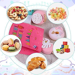 STARRKY 24PCS Birthday Treat Bags for Kids, Happy Birthday Goodie Bags Party Favor Bags Gift Bags for Kids Birthday Party