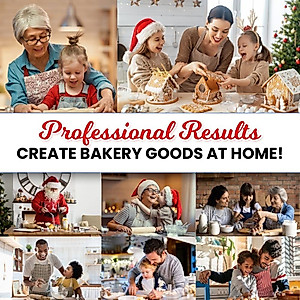 Foose Cookie Cutters 5 Piece Jungle Animal Faces Circus Elephant, Giraffe, Hippo, Lion, Zebra, USA