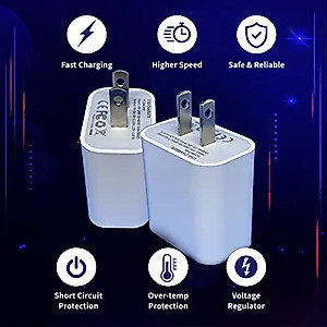 USB C Charger - 20W PD Fast Charging Block Compatible with iPhone 13 12 11 X XR Xs Pro (max/Pro/Mini), iPad, Samsung, Huawei, Xiaomi, Oppo, Vivo - White