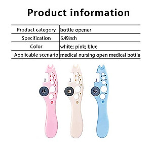 Multifunctional Ampoule Opener| with Replaceable Grinding Wheel, Suitable for Home Daily or Medical Use, Cut The Ampoule or Medical Glass, Good Partner for Ampoule (Yellow)