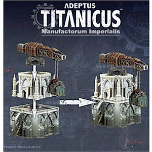 Games Workshop Adeptus Titanicus: Citivas Imperialis Industrial Scenery