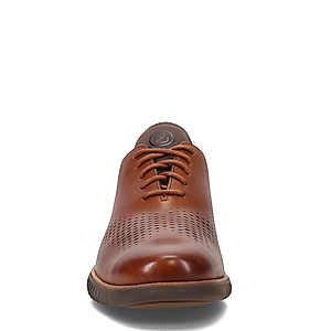 Cole Haan Men's 2.Zerogrand Laser Wingtip Oxford, British tan/Java, 11