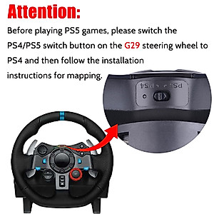 CNRAQR PC/PS4/PS5 Racing Game USB Handbrake 16Bit SIM for Racing Games, Compatible with G29 Simulate Linear Handbrake Realize Switch Control（With Fixing Clip and Plate