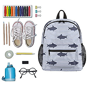 Pardick Kids Backpack for Girls Boys Shark Lightweight Water Resistant Preschool Backpack Cute