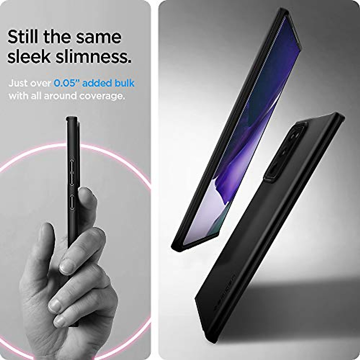 Spigen Thin Fit Designed for Samsung Galaxy Note 20 Ultra 5G Case (2020) - Black