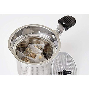 Electric Tea Maker With Variable-Temperature Settings and Keep-Warm Feature