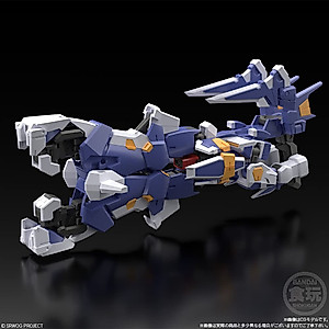 SMP [SHOKUGAN Modeling Project] Super Robot War OG R-1 & R-Gun (2 Pieces), Candy Toy, Chewing Gum (Super Robot War) Original Generation