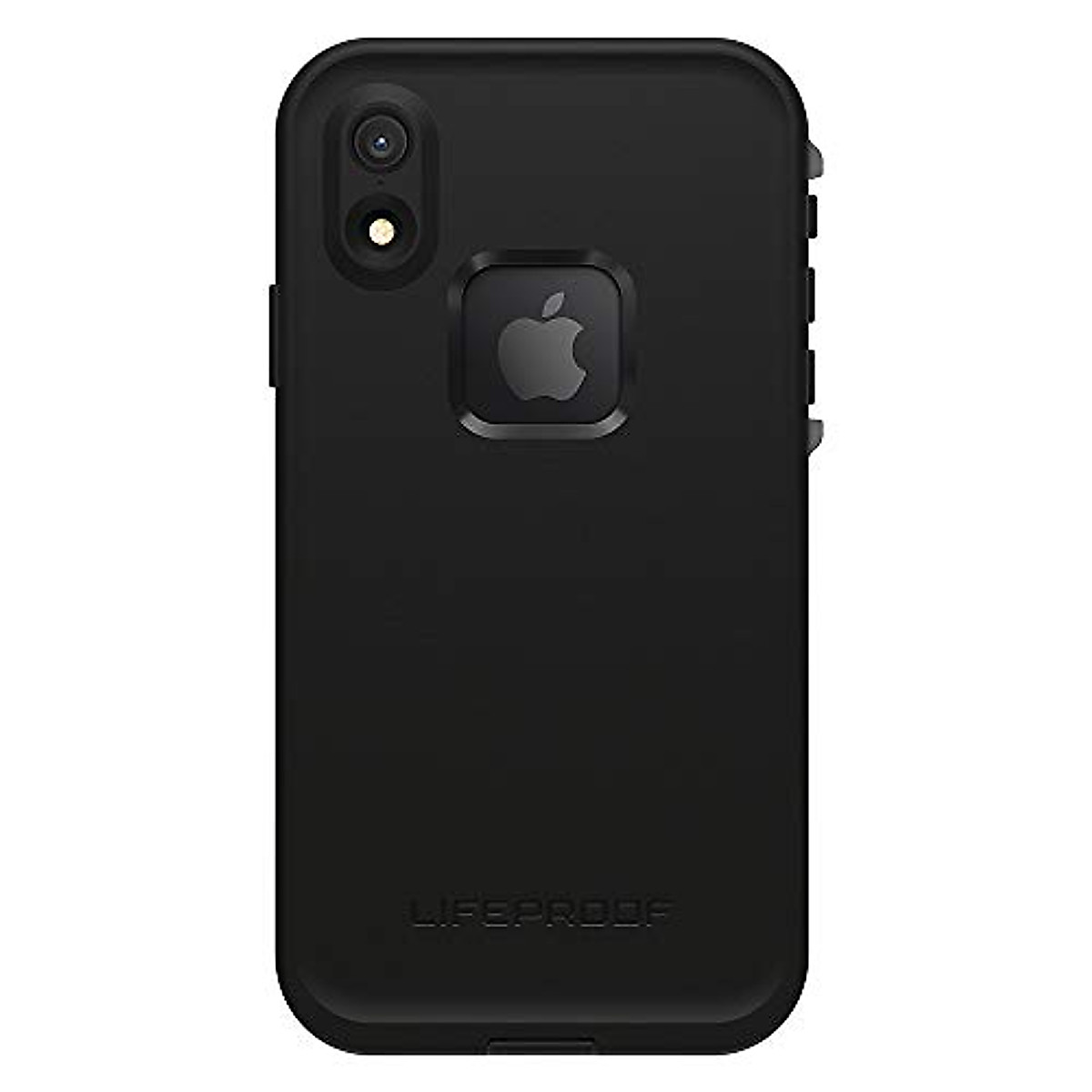 Lifeproof FRĒ SERIES Waterproof Case for iPhone Xr - Retail Packaging - ASPHALT (BLACK/DARK GREY)
